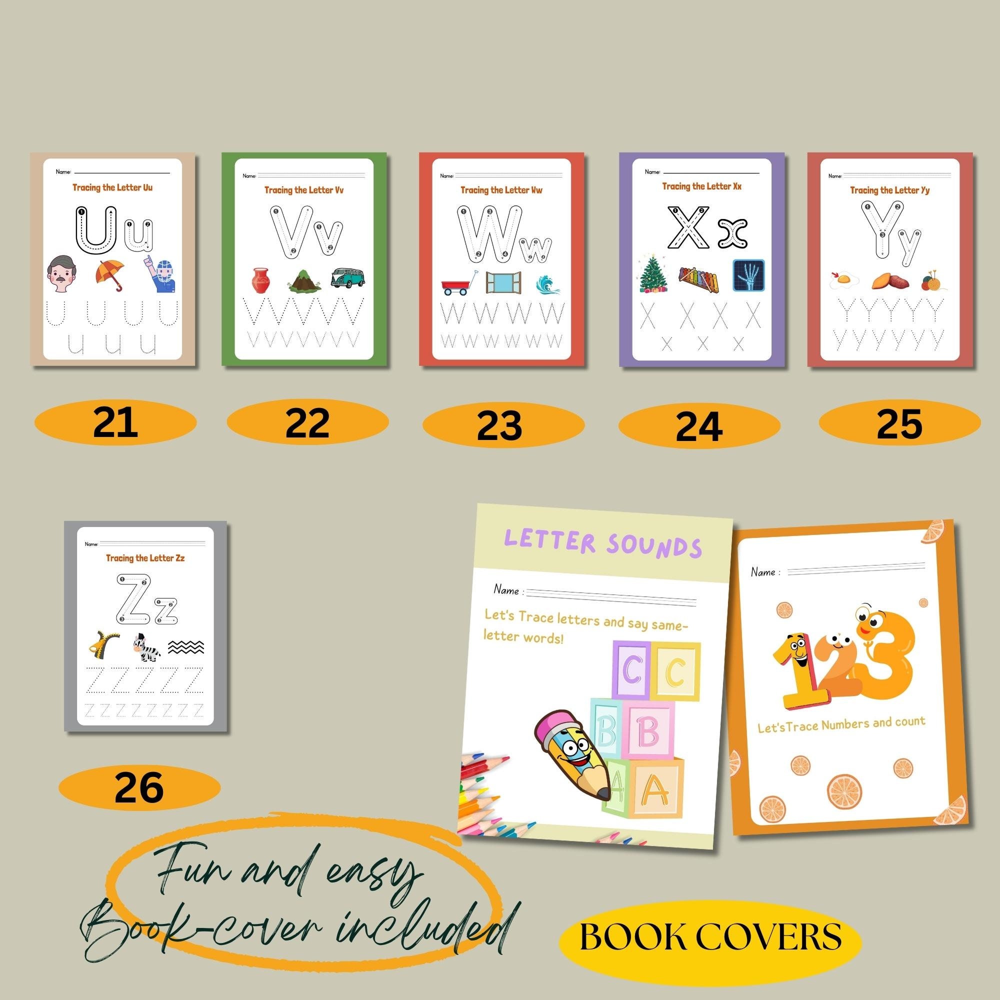 47 Printable Alphabet Letter Sounds Worksheets| Preschool-kdg Phonics ...
