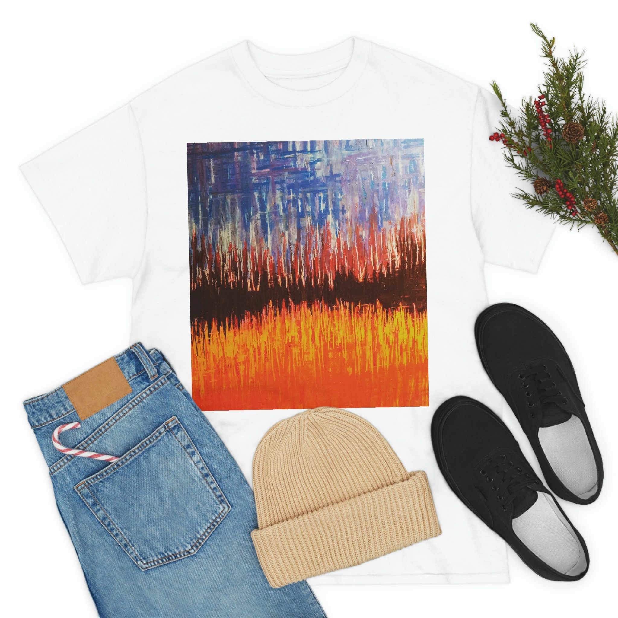 FIRE Wearable Abstract Art - Etsy