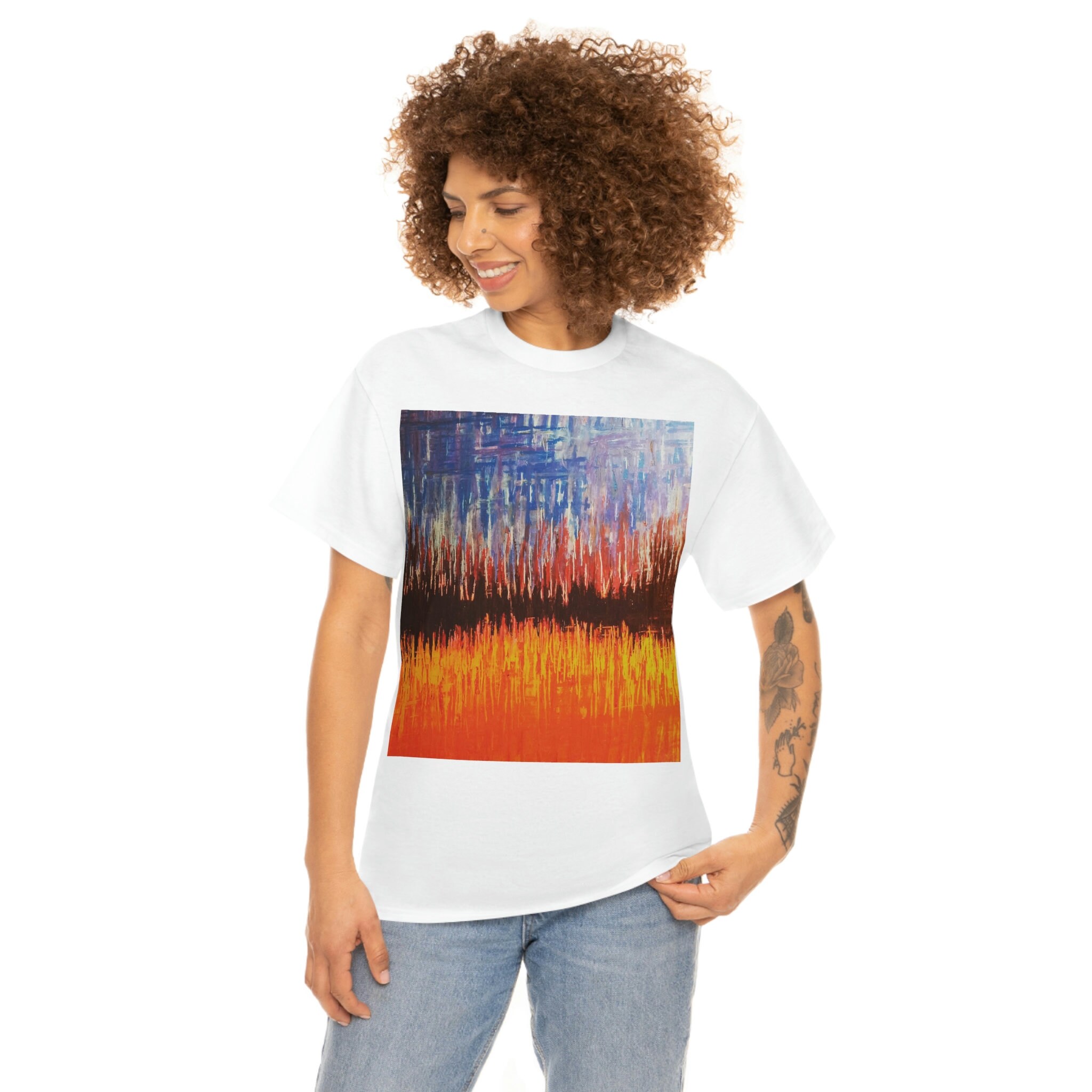 FIRE Wearable Abstract Art - Etsy