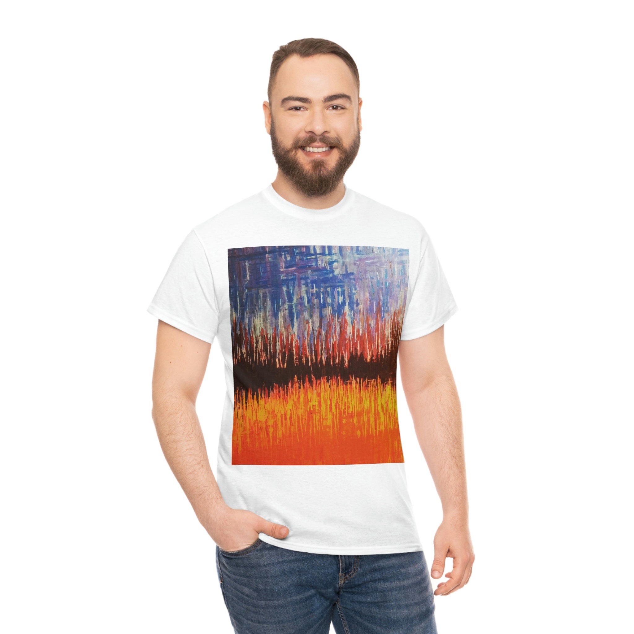 FIRE Wearable Abstract Art - Etsy