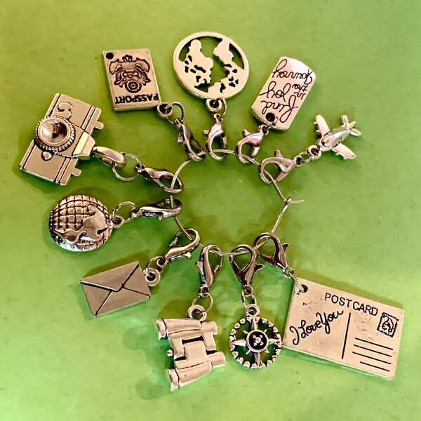 Travel Charms - Etsy