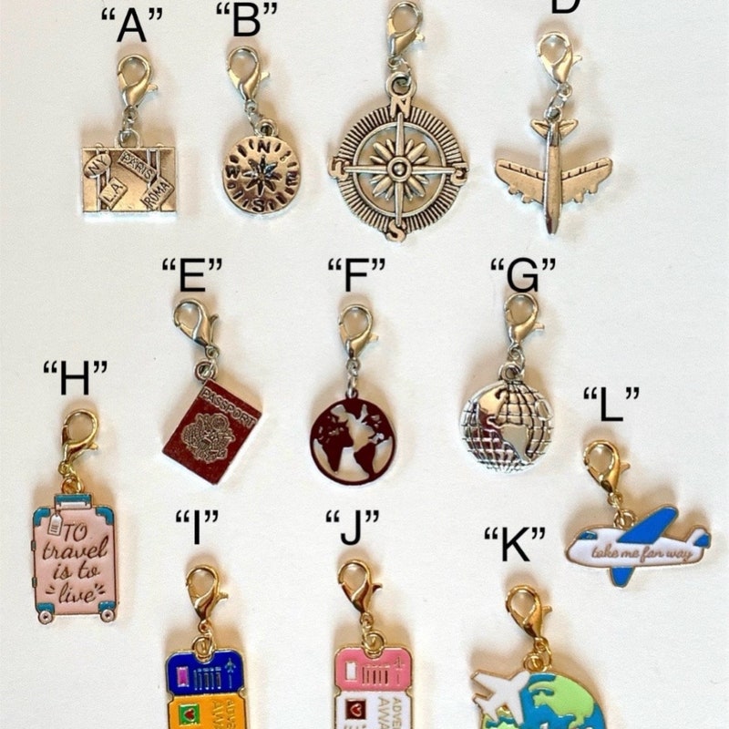 Travel Token Keychain - Etsy