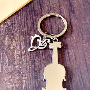 Violin Viola Cello Bass Orchestral String Instrument Silver Charm ...