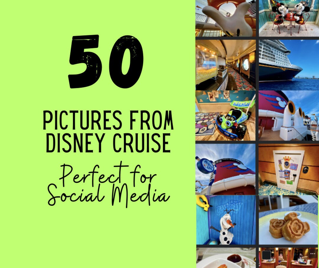 DCL Cruise Pictures for Travel Agent Social Media + DCL Pictures - Etsy