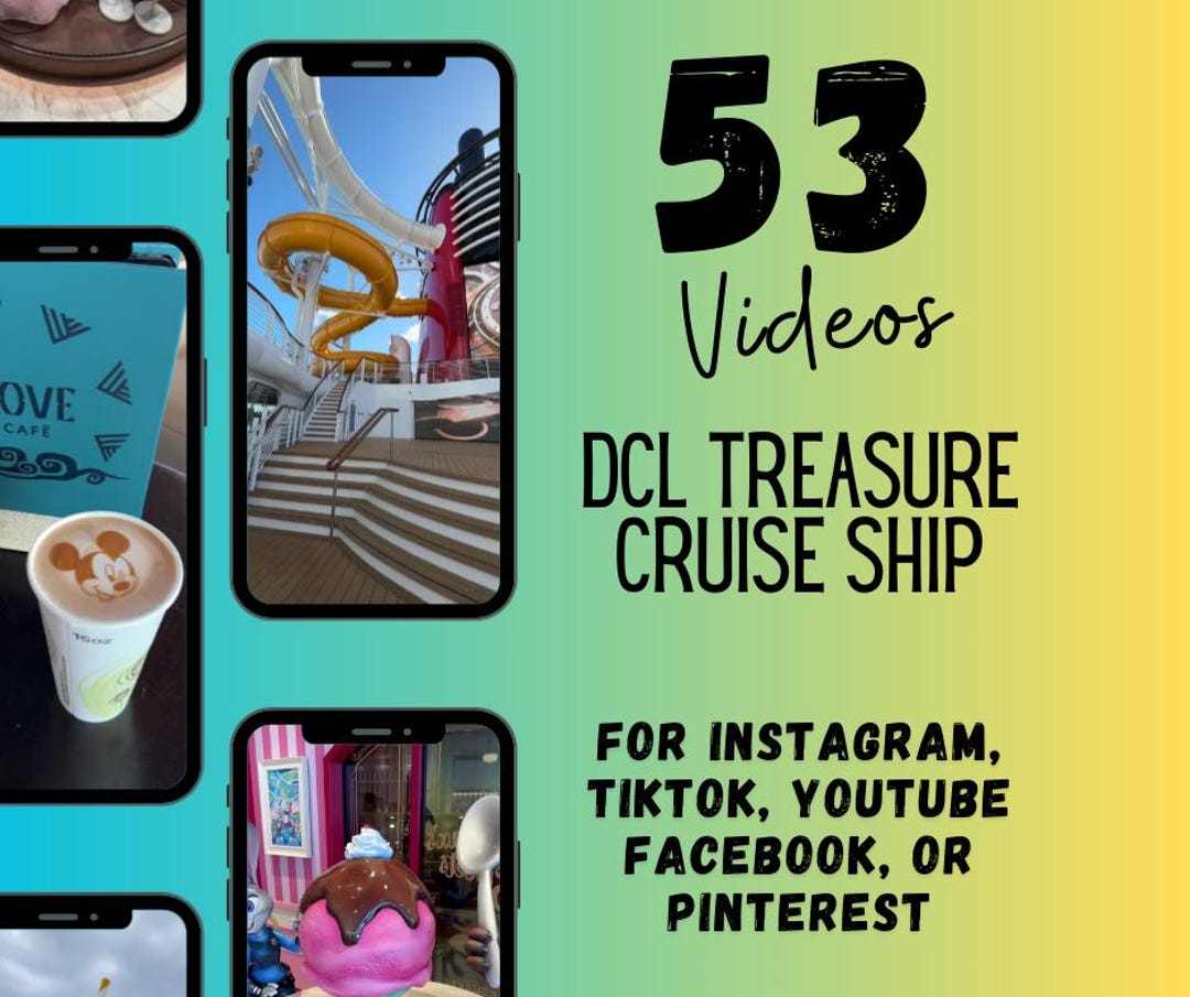 DCL Treasure Social Media Videos, DCL Travel Agent, and Travel Agent ...
