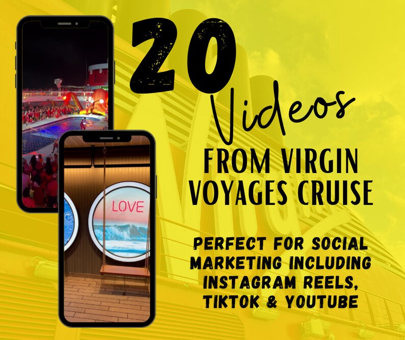 Virgin Voyages Cruise Travel Agent Social Media, Cruise Travel Agent Social Media, Cruise IG ...