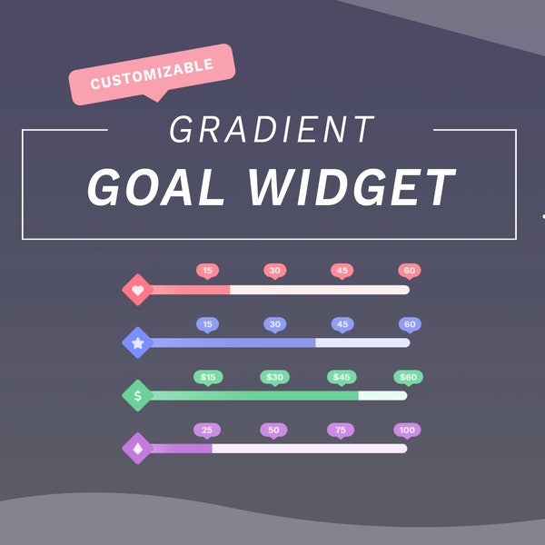 Follower Goal Widget - Etsy
