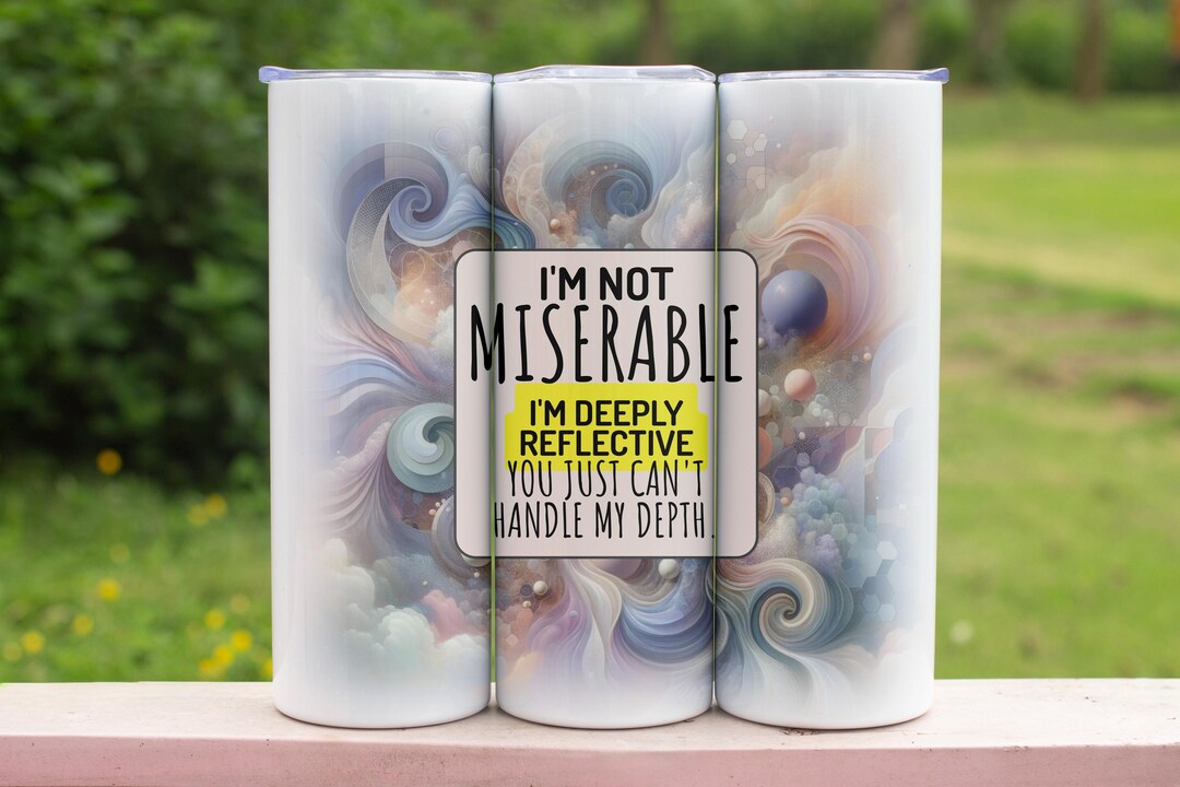 Abstract Tumbler Wrap: Funny Reflective Quote (digital Download) - Etsy