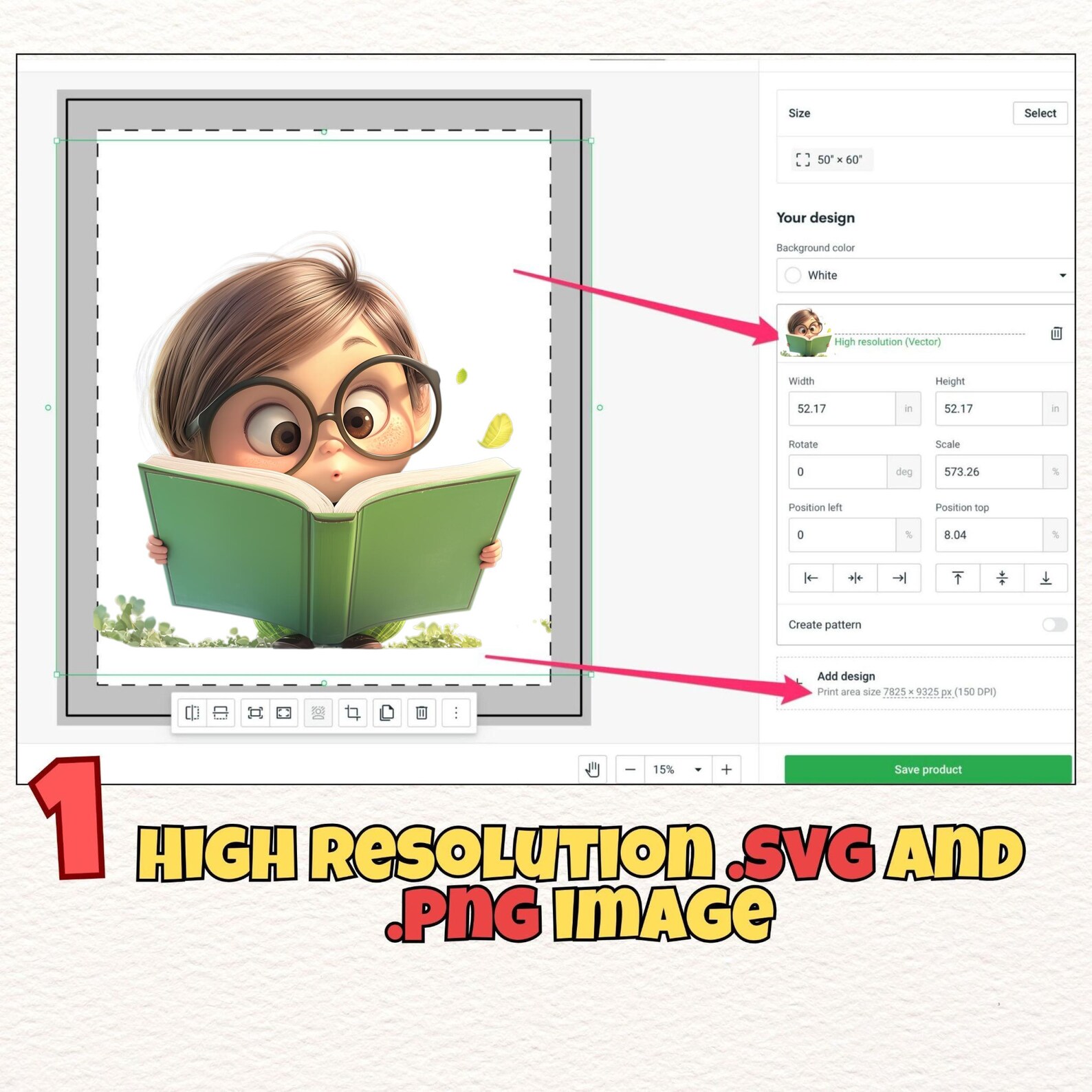 Book Lover Character Clipart Svg Png, Cozy Reading Graphics for ...