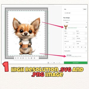 Chihuahua Watercolor Clipart Bundle Digital Dog Illustration Cute ...