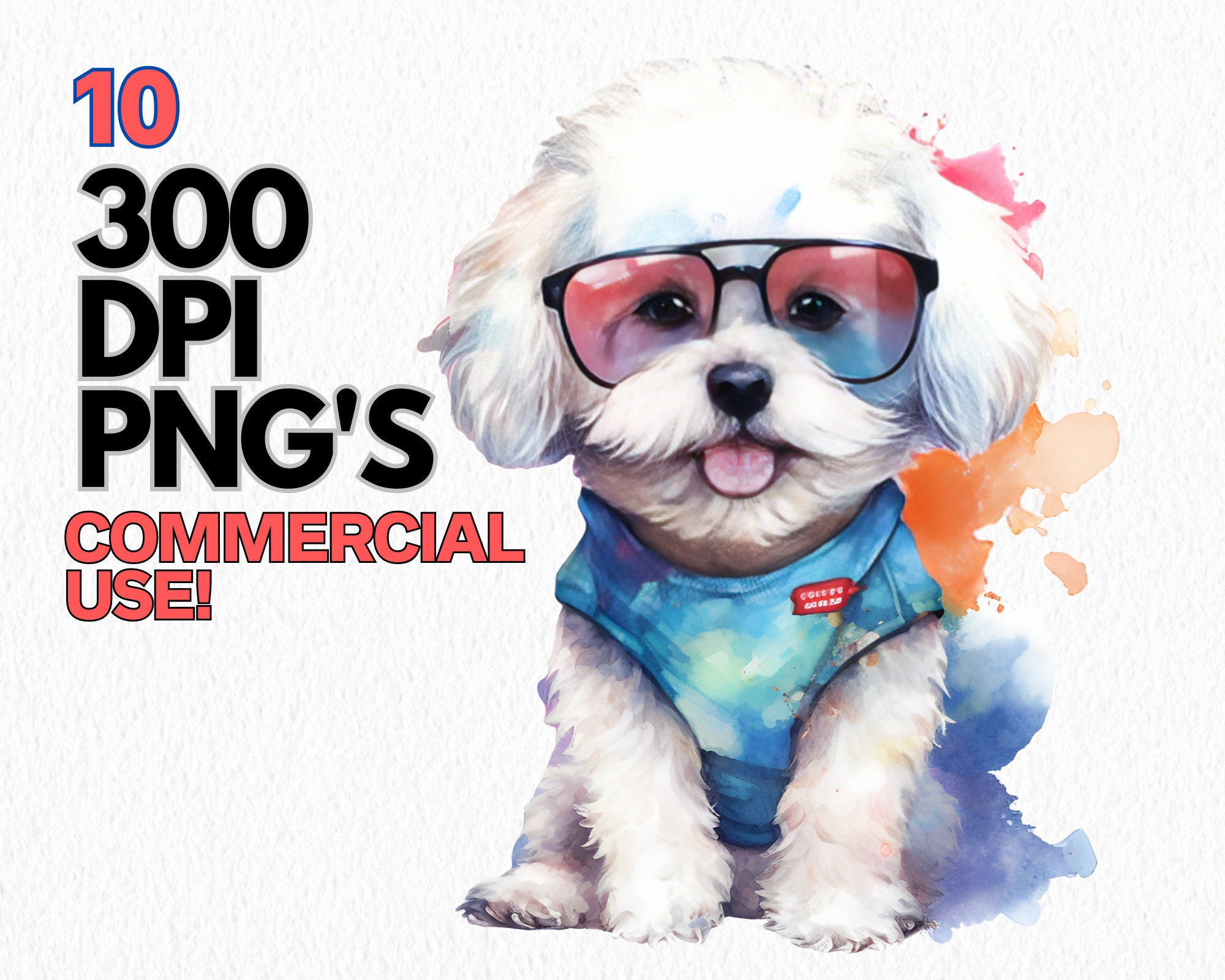 Watercolor Puppy Dog Breeds Clipart Bundle - Instant Download for ...