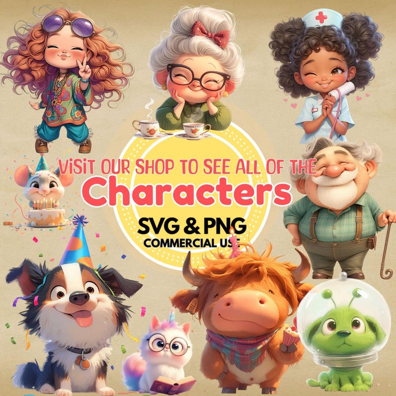 Cute Movie Night Clipart SVG PNG Digital Download Popcorn Film Graphic ...