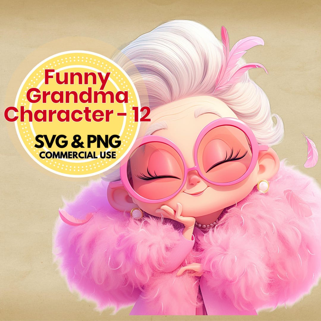 Grandma Svg Funny Granny Digital Download for Cricut and Sublimation ...