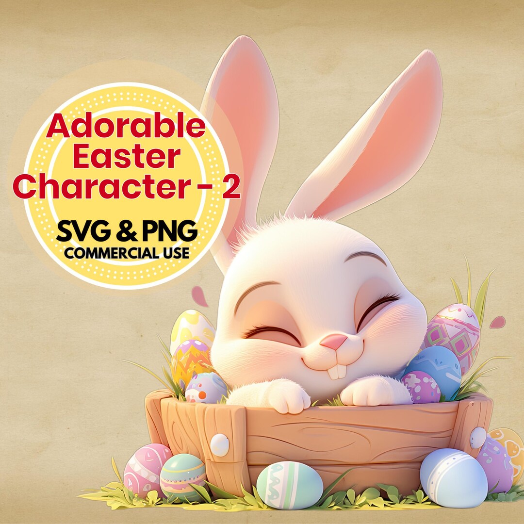 Easter Svg Clipart Bundle for Cricut and Silhouette Digital Download ...
