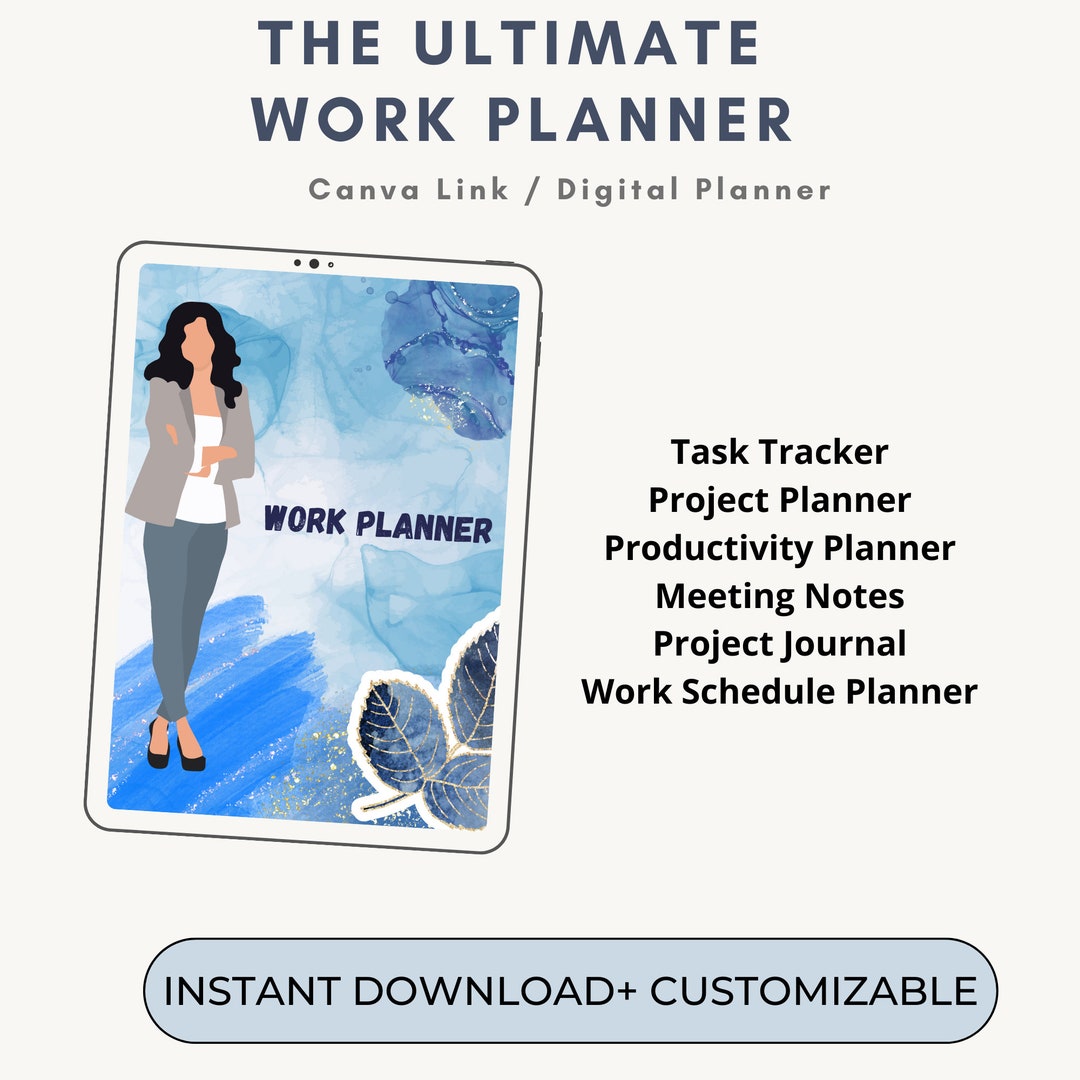 Office Tasks Planner Set Office Organizer Printable Work to Do List ...