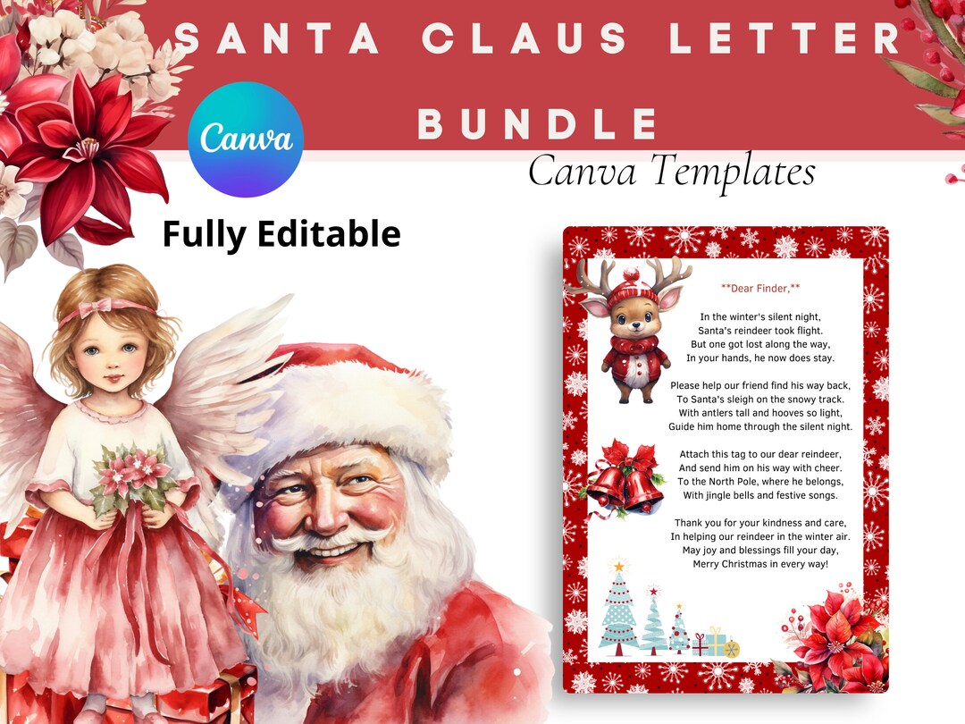 Letter From Rudolph - From the Desk of - Editable DIY Letter From ...