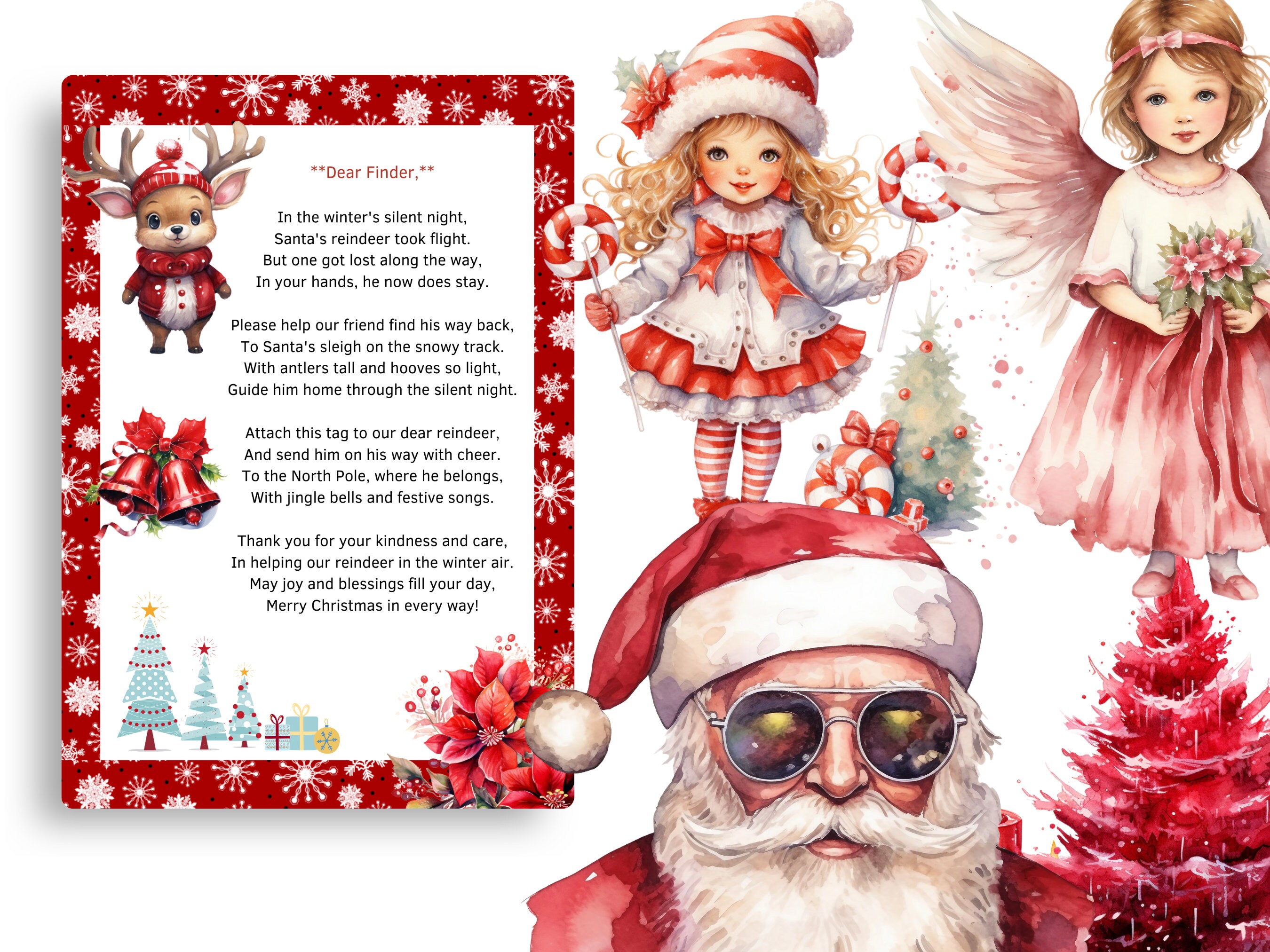Letter From Rudolph - From the Desk of - Editable DIY Letter From ...