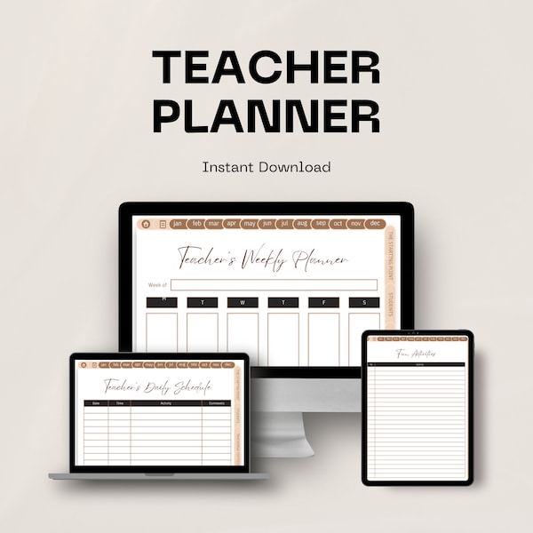 Art Teacher Planner - Etsy