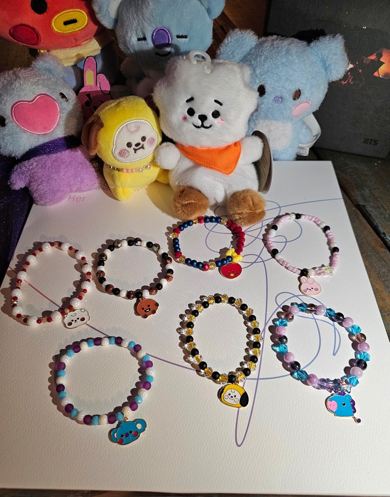 BT21 UNOFFICIAL BRACELETS - Etsy