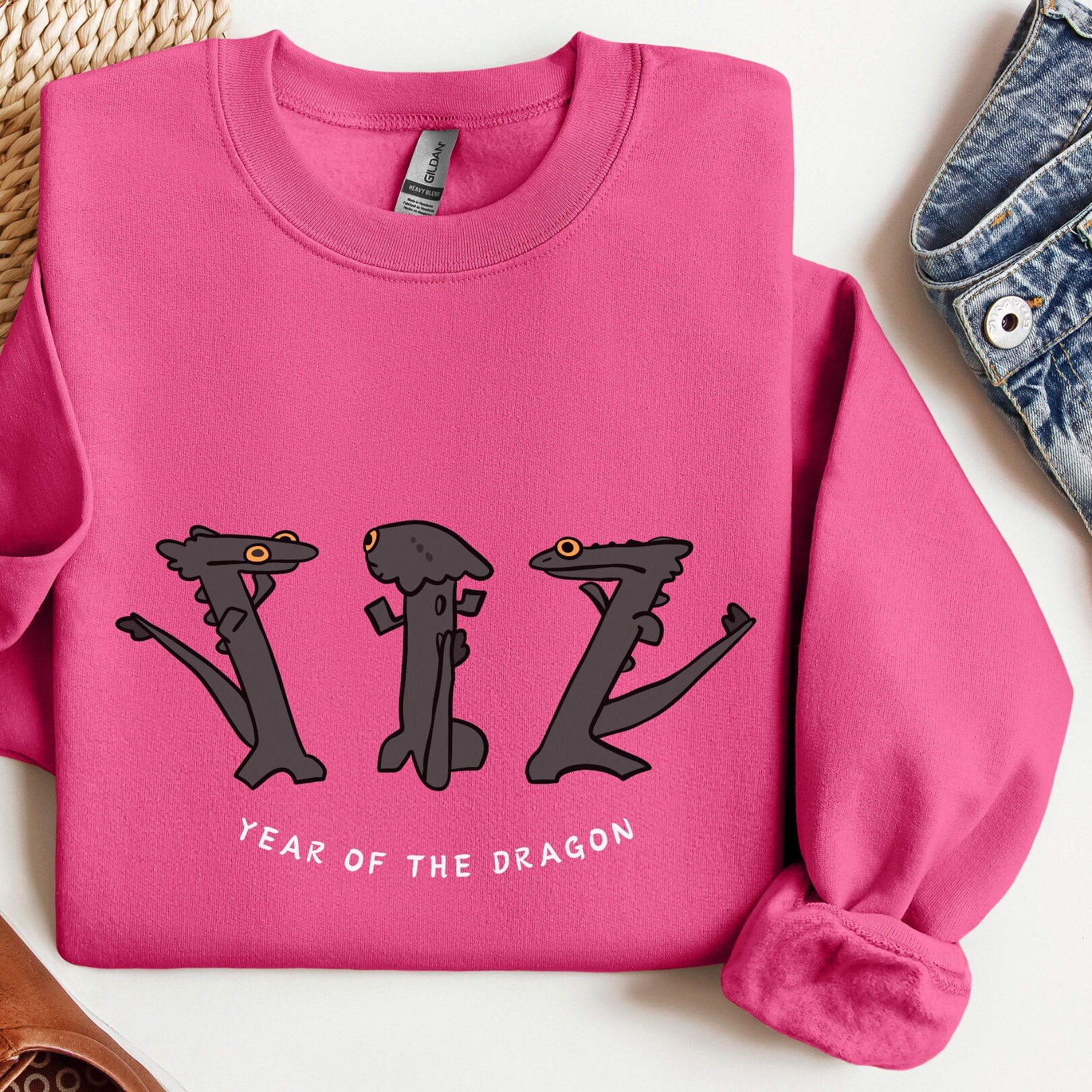 Cute Meme Sweater, Dancing Dragon Meme, Dancing Toothless, Funny Tee ...