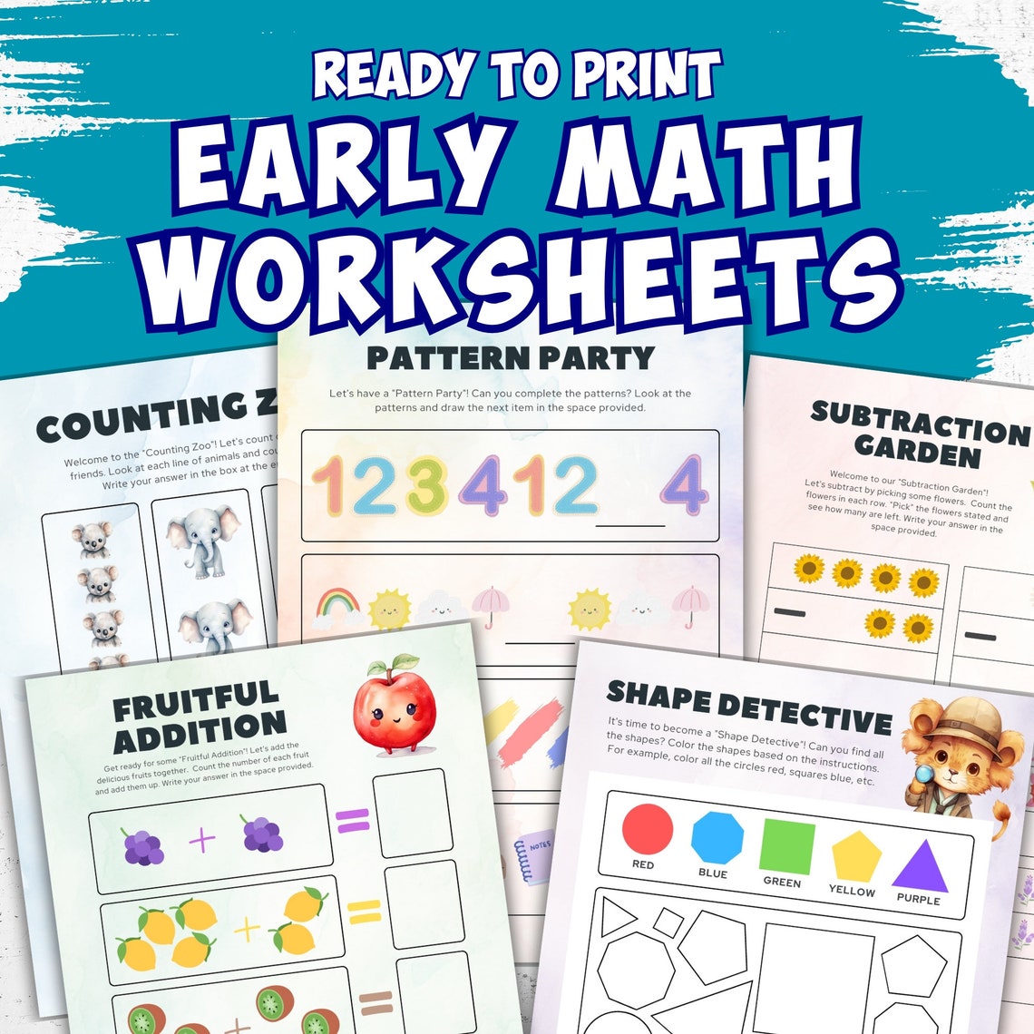 Preschool Pre-k Kindergarten Learning Bundle 800 Pages Printable ...