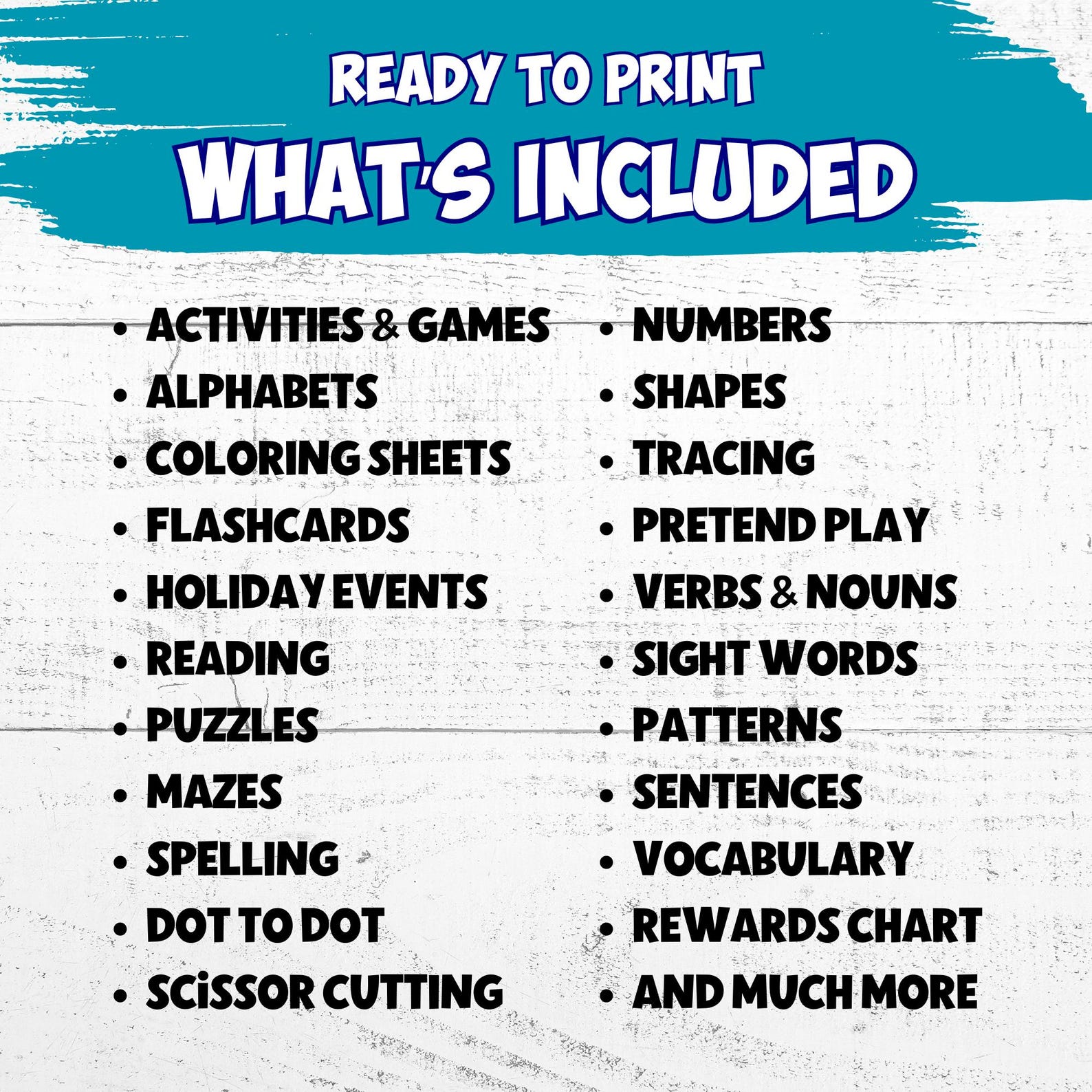 5000+ Preschool Pre-k + Kindergarten Learning Bundle, Activity ...