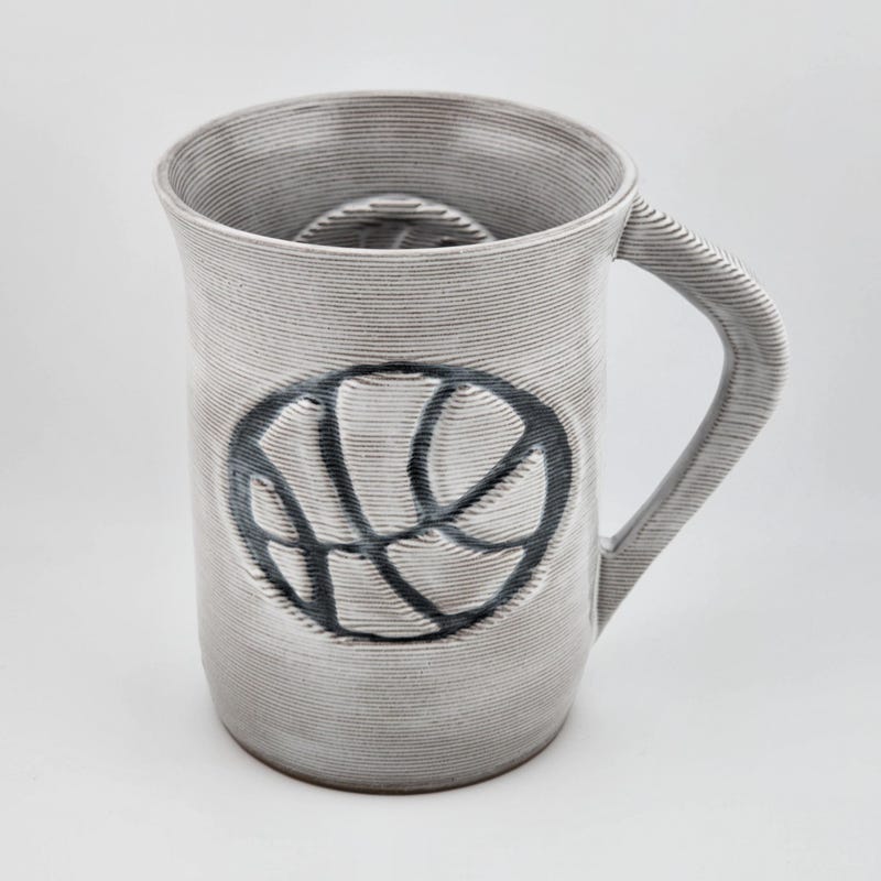 Ceramic Basketball Pottery - Etsy