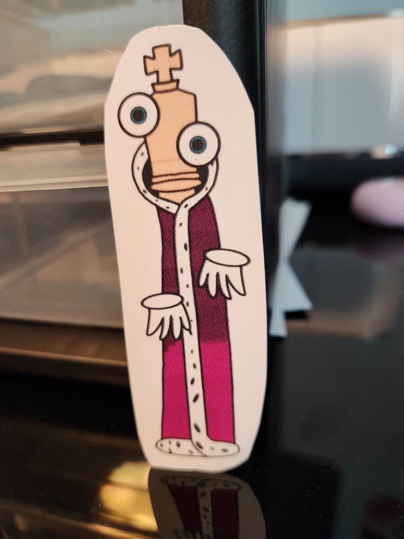 The Amazing Digital Circus Kinger Sticker - Etsy