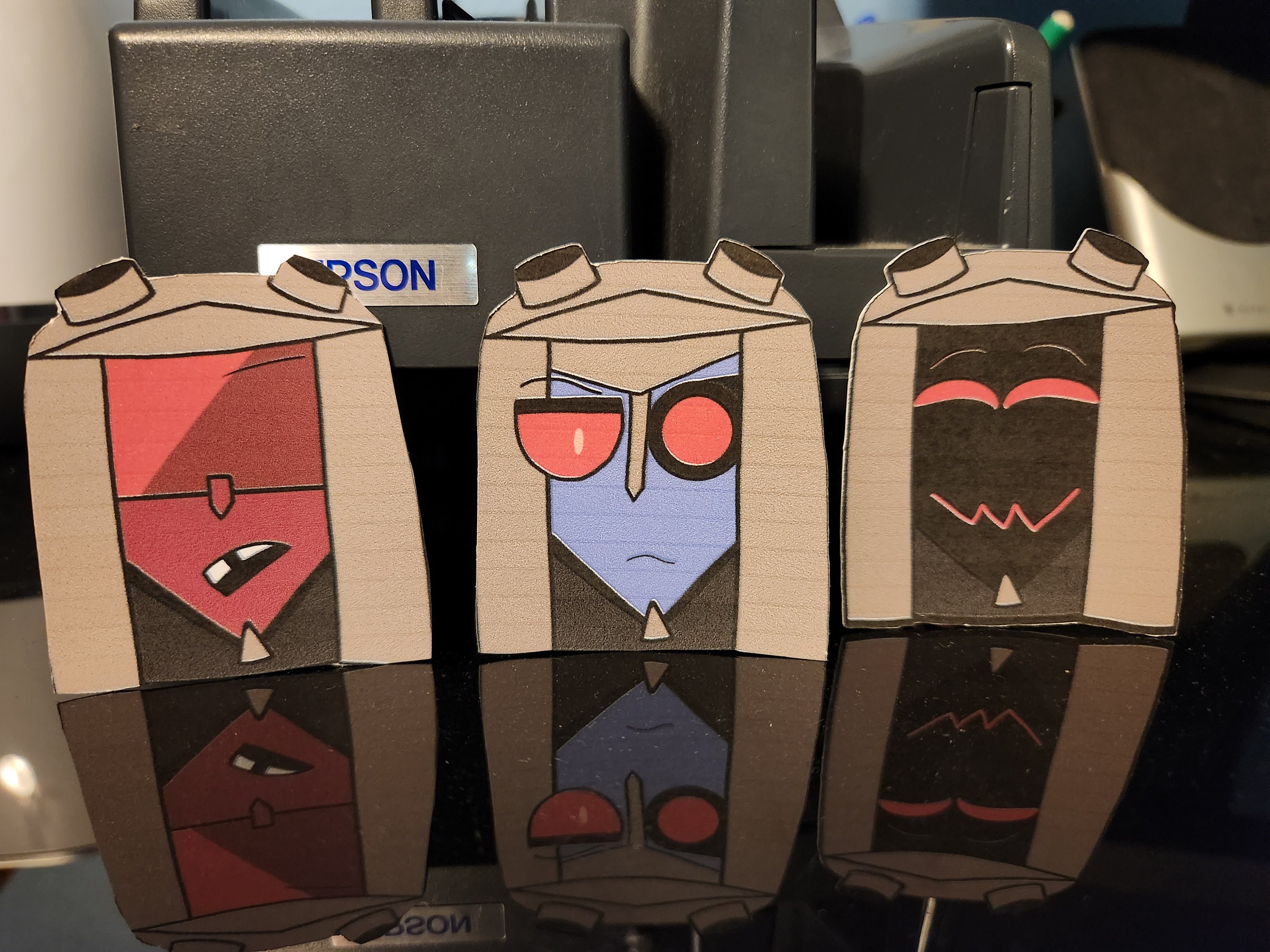 Transformers Animated Blitzwing Head Stickers - Etsy