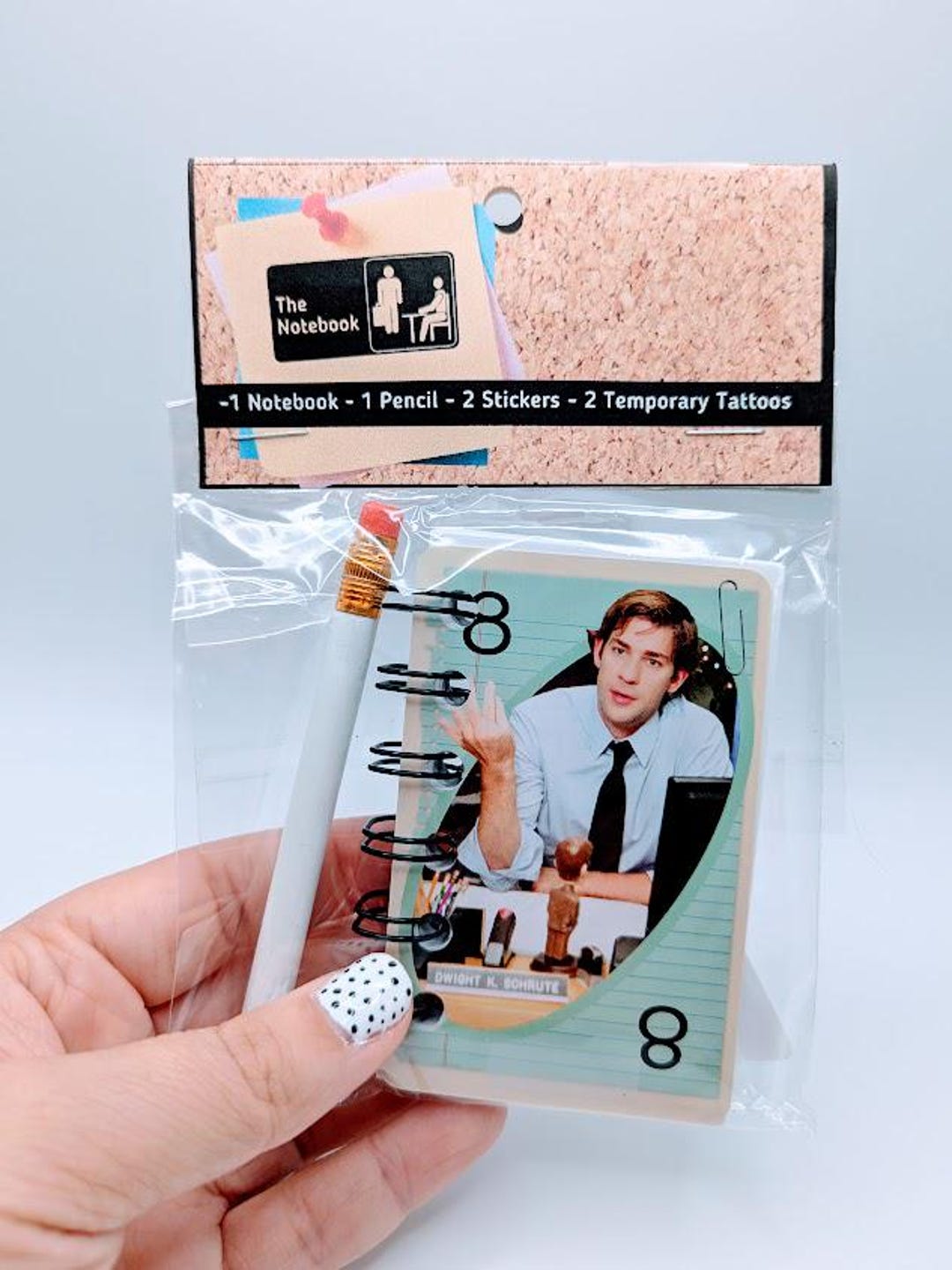 The Office TV Show Notebook Party Favors: Upcycled Mini Notebook ...