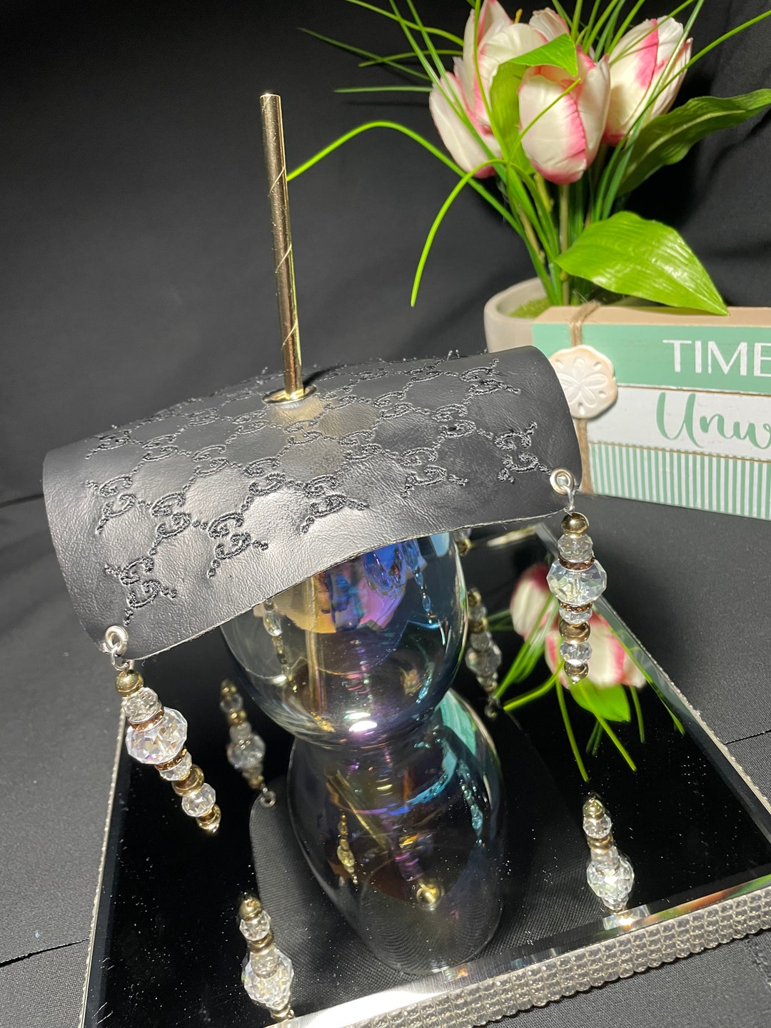 Custom Drink Cover With Embroidery - Etsy