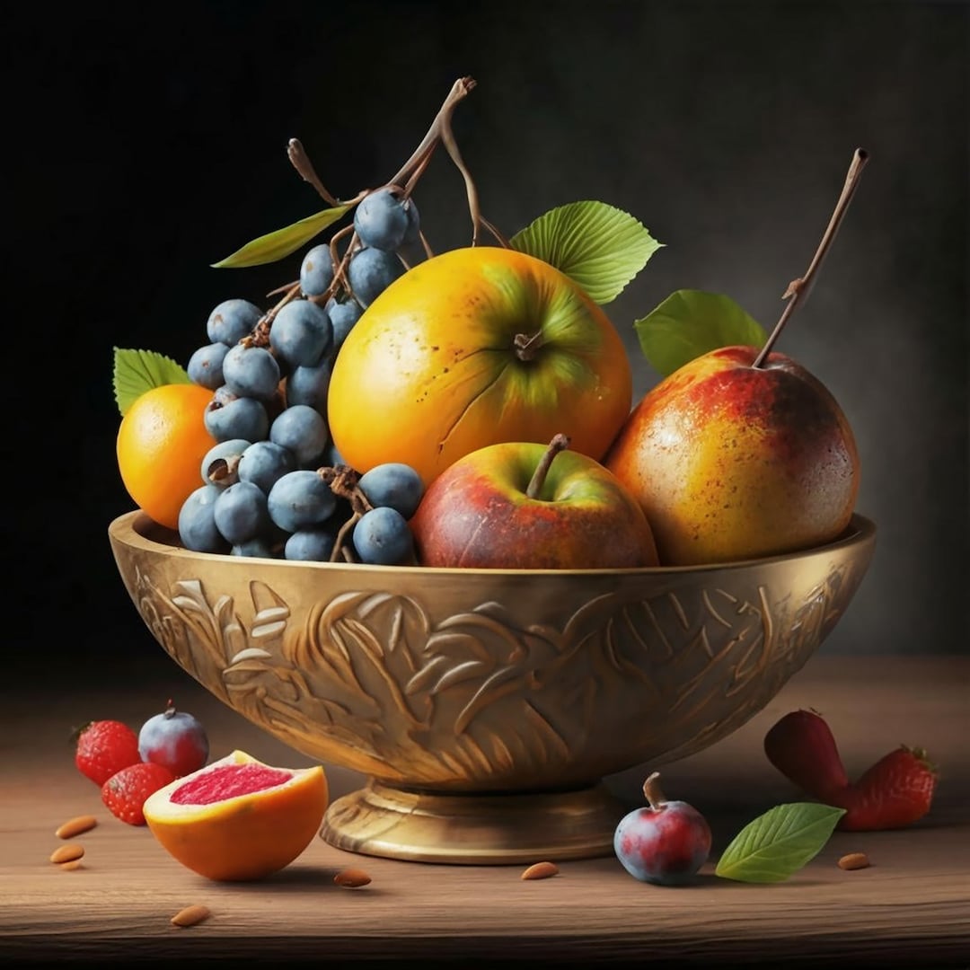 Fruit Bowl Print - Etsy