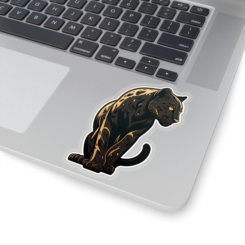 Majestic Black Panther Sticker - Etsy
