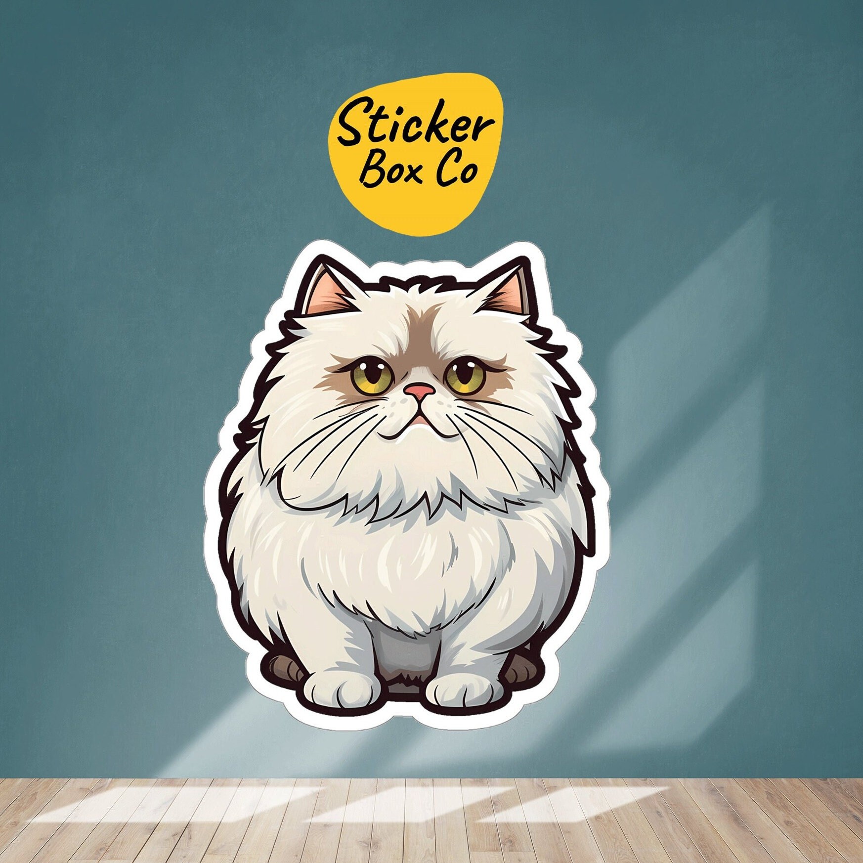 Persian Cat Cartoon