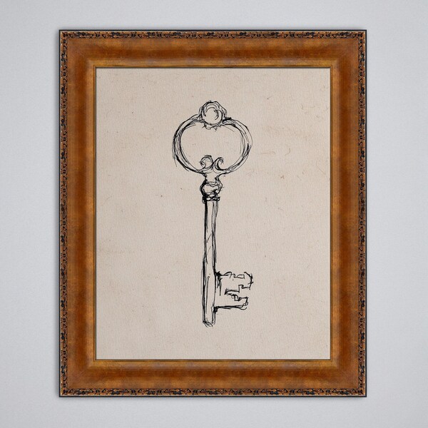 Skeleton Key Art - Etsy