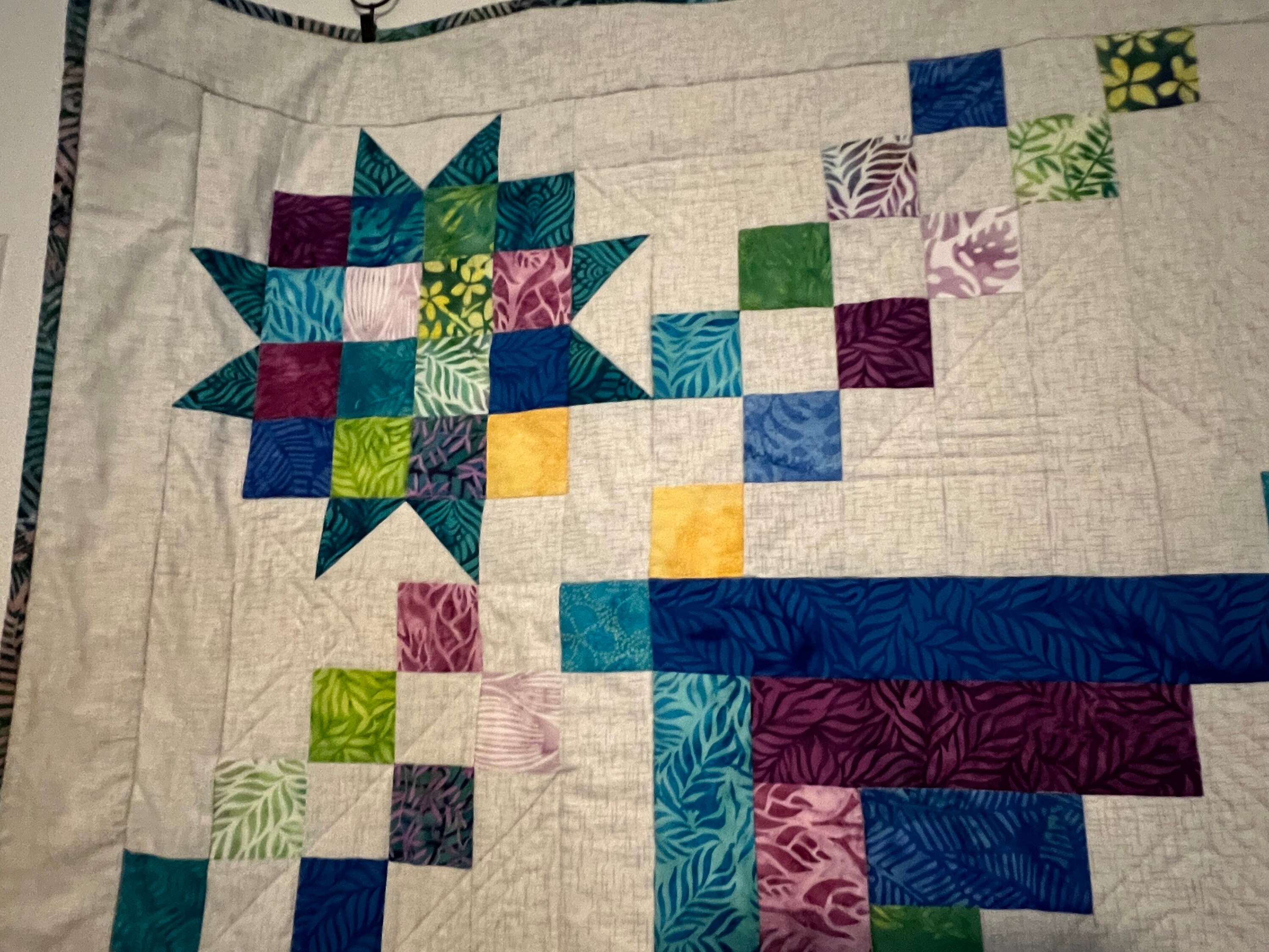 Warmth of Our Stars Pattern in Colorful Batiks - Etsy