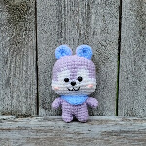 BTS Unmasked Mang Without Mask - J-hope BT21 Inspired Hand-crocheted ...