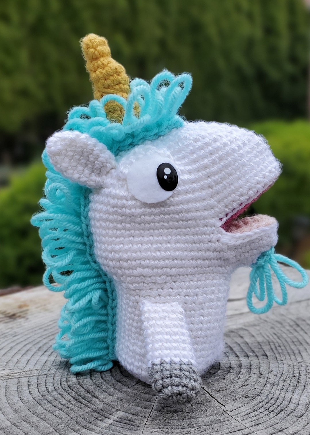 Unicorn Horse Hand Puppet - Etsy