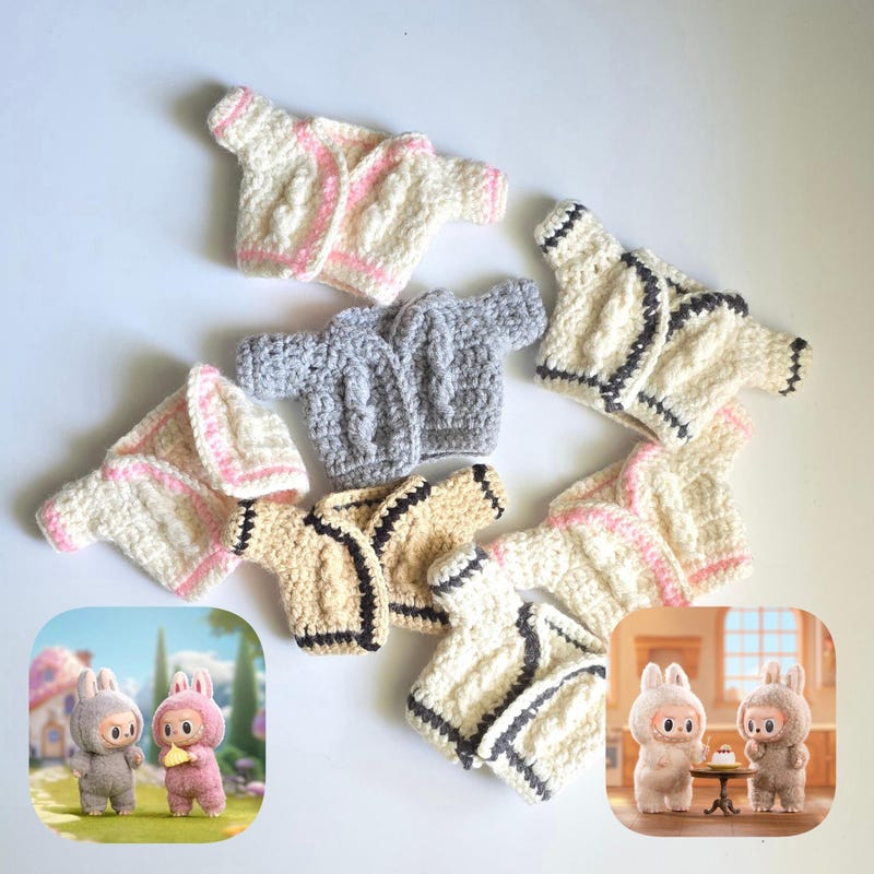 Labubu Clothing Patterns - Etsy