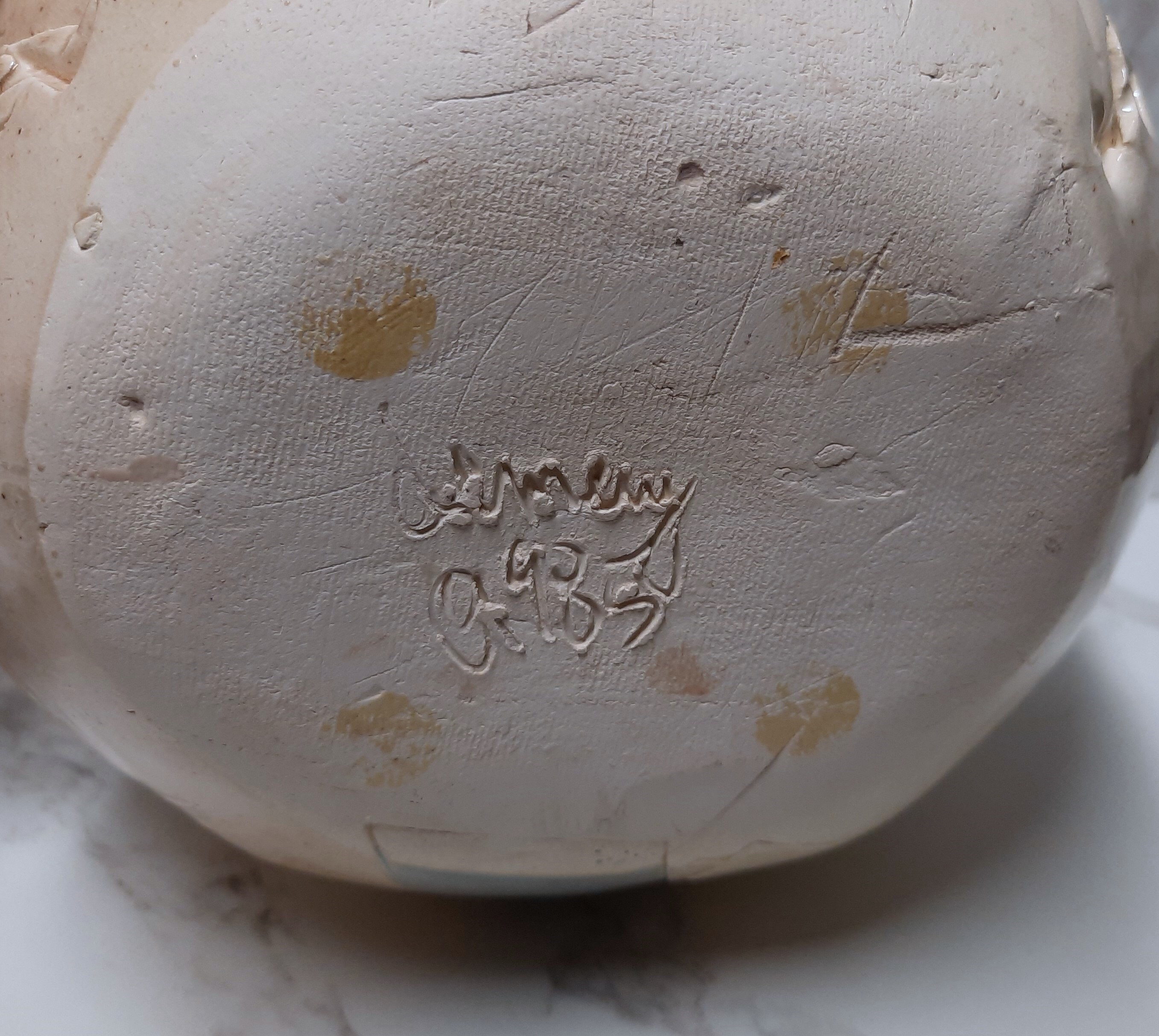 Vintage 1985 Barbara Demery 8 Ceramic Abstract Art Pottery Sculpture ...