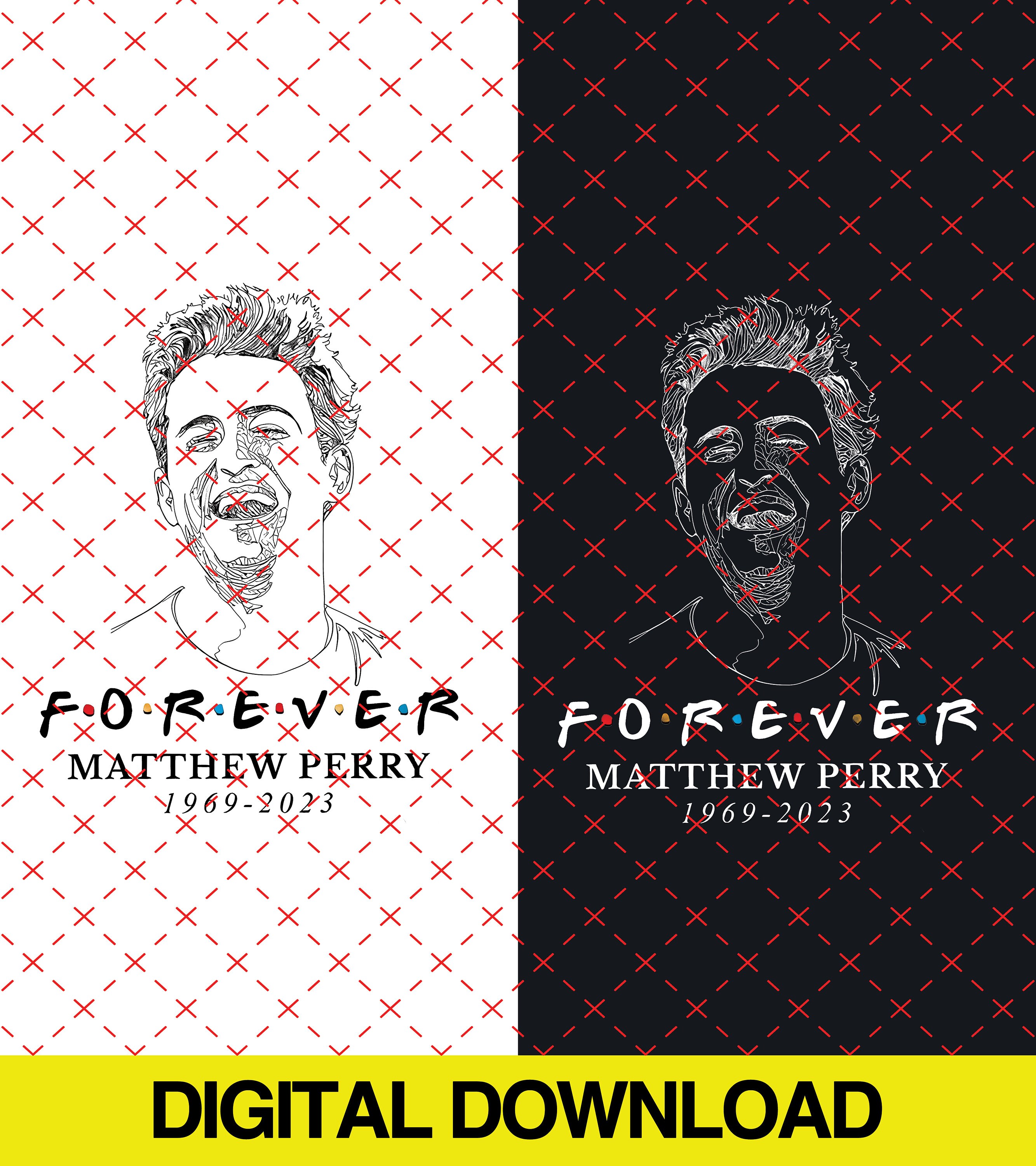 Forever Matthew Perry Friends PNG forever Matthew Perry Friends Design ...