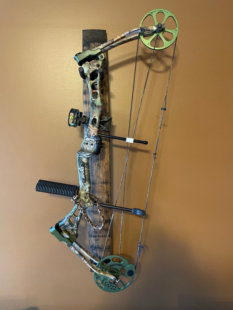 Whiskey Stave Bow Hanger Hooks Wall Holder Wall Mount Storage Display ...