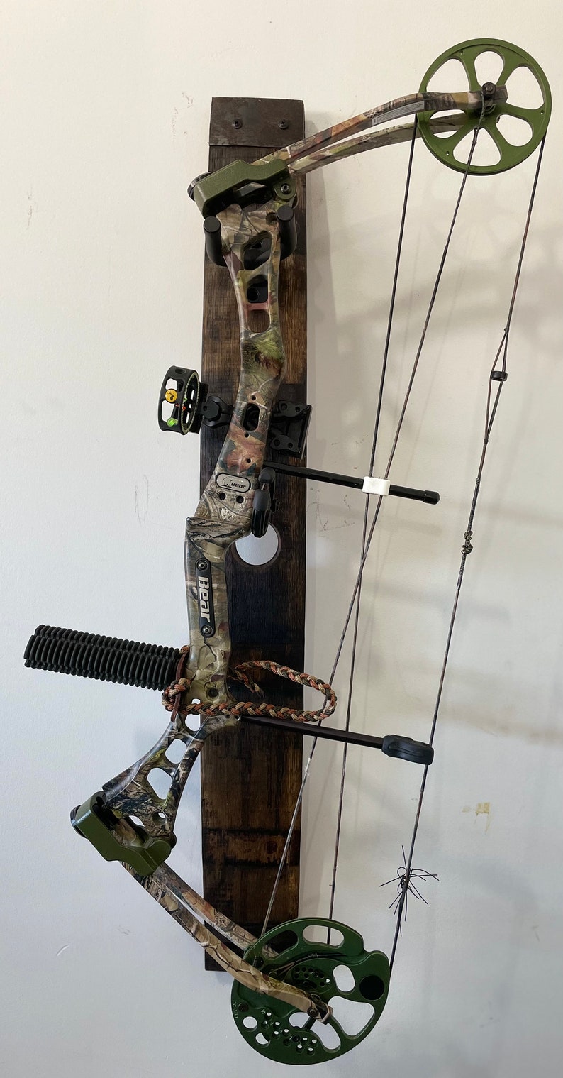 Whiskey Stave Bow Hanger Hooks Wall Holder Wall Mount Storage - Etsy