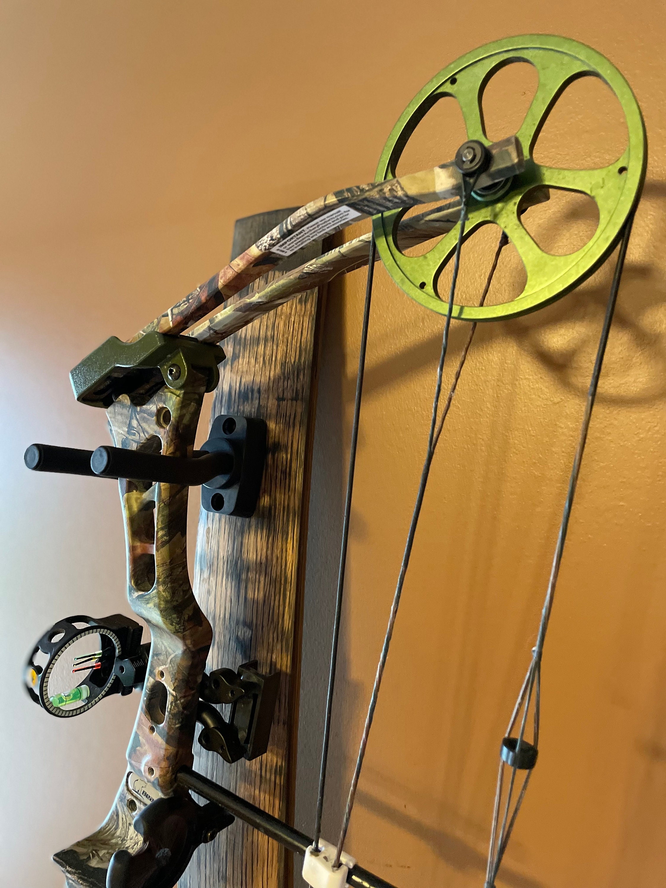 Whiskey Stave Bow Hanger Hooks Wall Holder Wall Mount Storage Display ...
