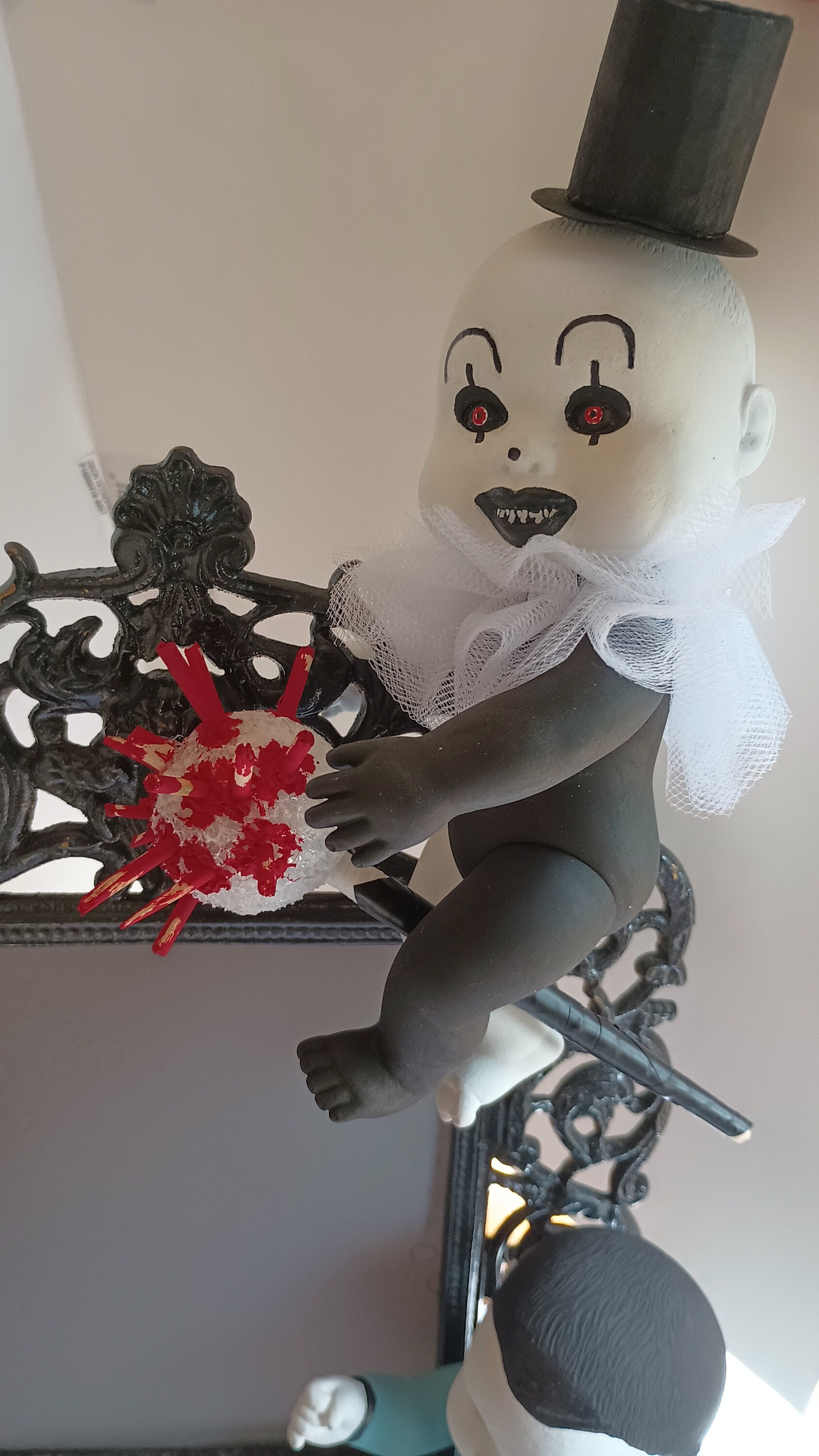 Horror Baby Doll Terrifier Horror Doll Hand Painted Doll - Etsy