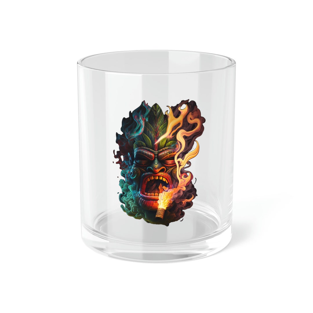 Possessed by Smoke Tiki Bar Glass - Etsy