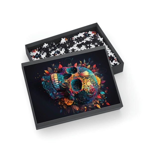 Sugar Skull Puzzle - Etsy