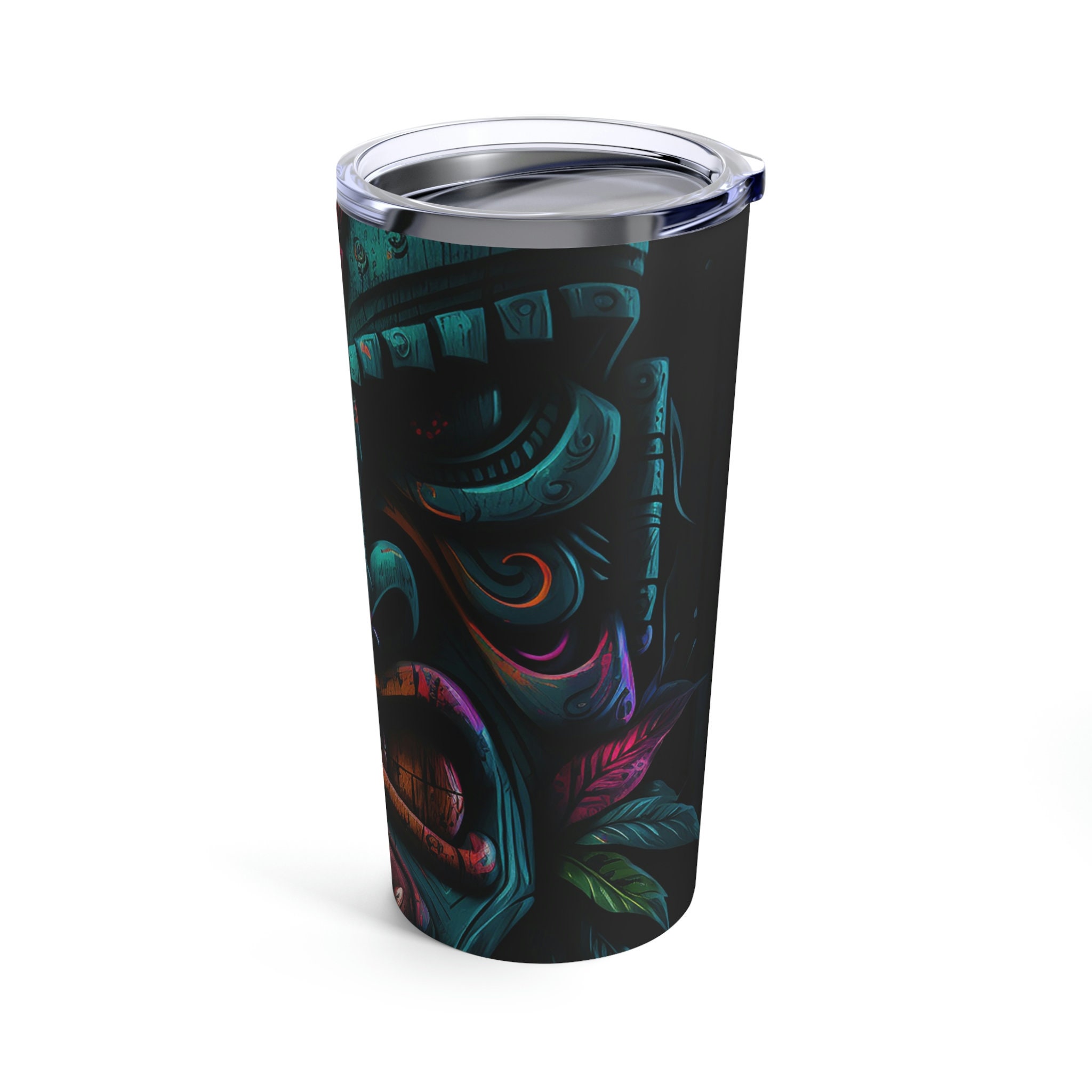 Two Face Tiki Tumbler 20oz - Etsy