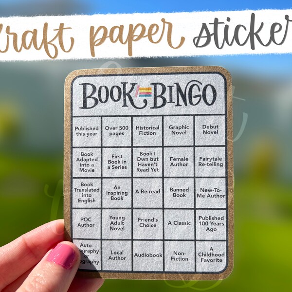Book Club Bingo Cards - Etsy