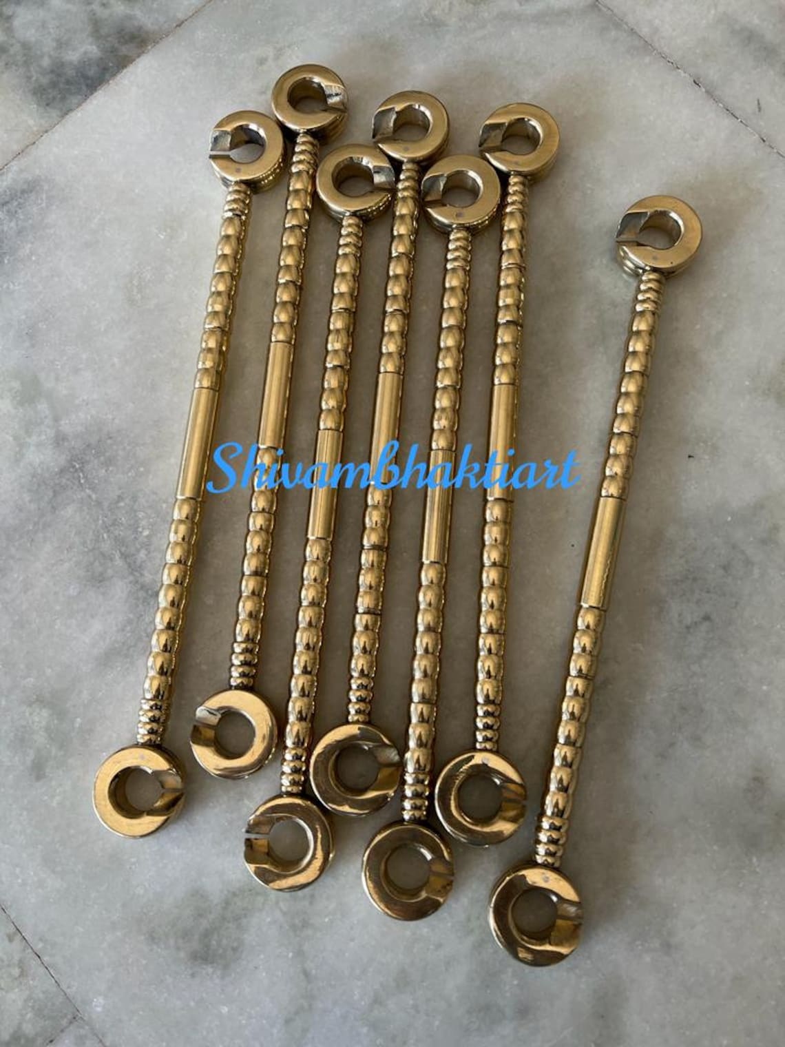 Handcrafted Pure Brass Chain, Brass Swing Chain, Pure Brass Golden ...